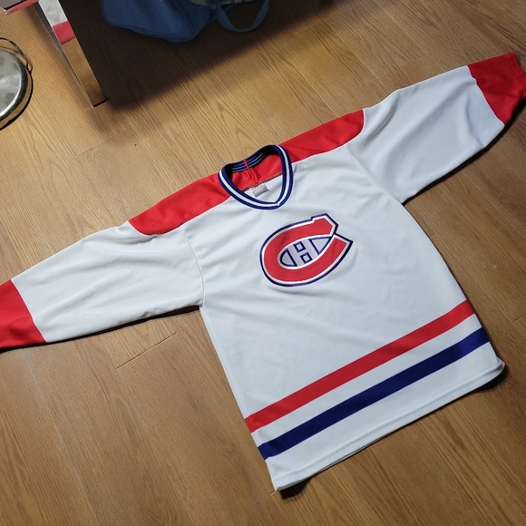 CCM | Shirts | Vintage Ccm 9s Montreal Canadiens Hockey Jersey Nhl Mens ...